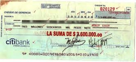 Cheque de Gerencia